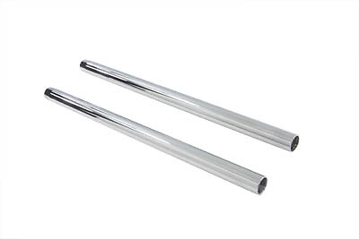 Hard Chrome 33.4mm Fork Tube Set 22-3/4 inch Total Length fits Harley ...