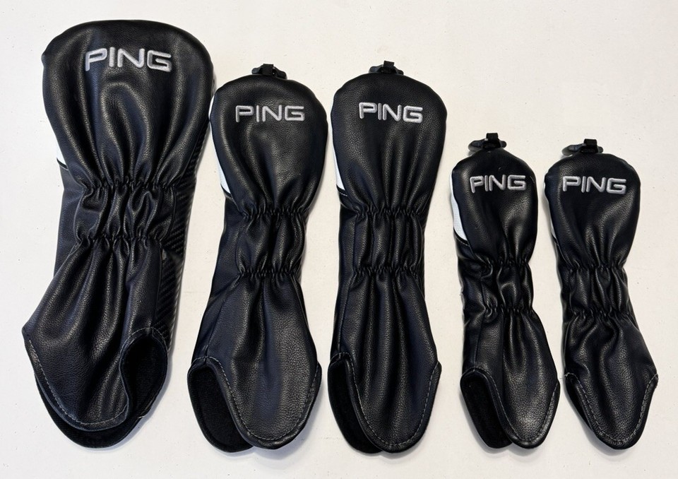 *Ping G430 Driver, 2 FW & 2 Hyb Headcovers 5pc “SET” 9.9/10 Condition ...