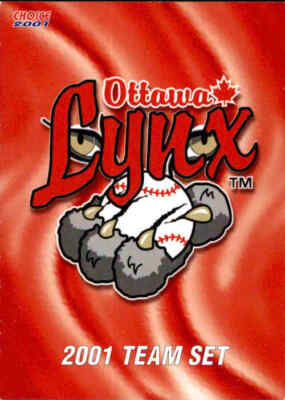 2001 Ottawa Lynx Choice #31 Team Logo Checklist - NM Baseball Card | eBay
