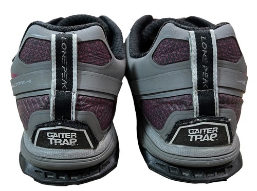 Altra Lone Peak 4 Low Maxtrac FootShape Womens 10 Purple Gray Trail ...