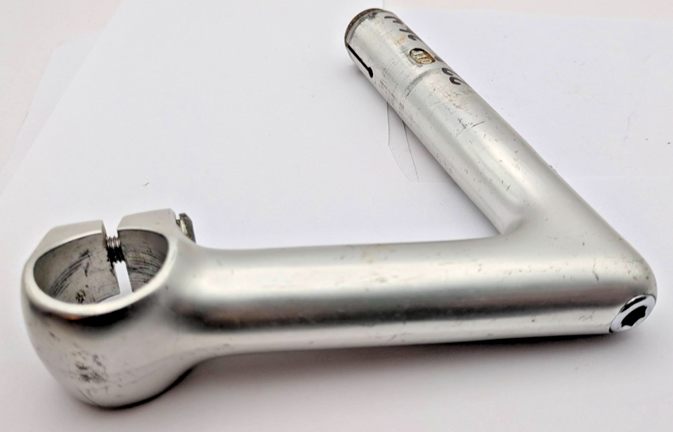 CINELLI 1E QUILL STEM ITALY 22.2 CLAMP 26.4MM 110MM REACH SILVER ...
