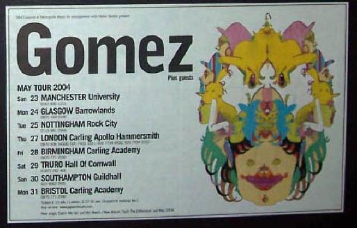 Gomez Split the Difference 2004 Small Poster Type Ad, Advert Lot (3 Variations) | eBay