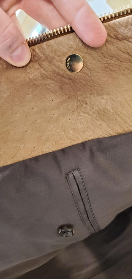 Gucci Ostrich Skin Jacket Extremely Rare Sold Out Handmade In Italy ...