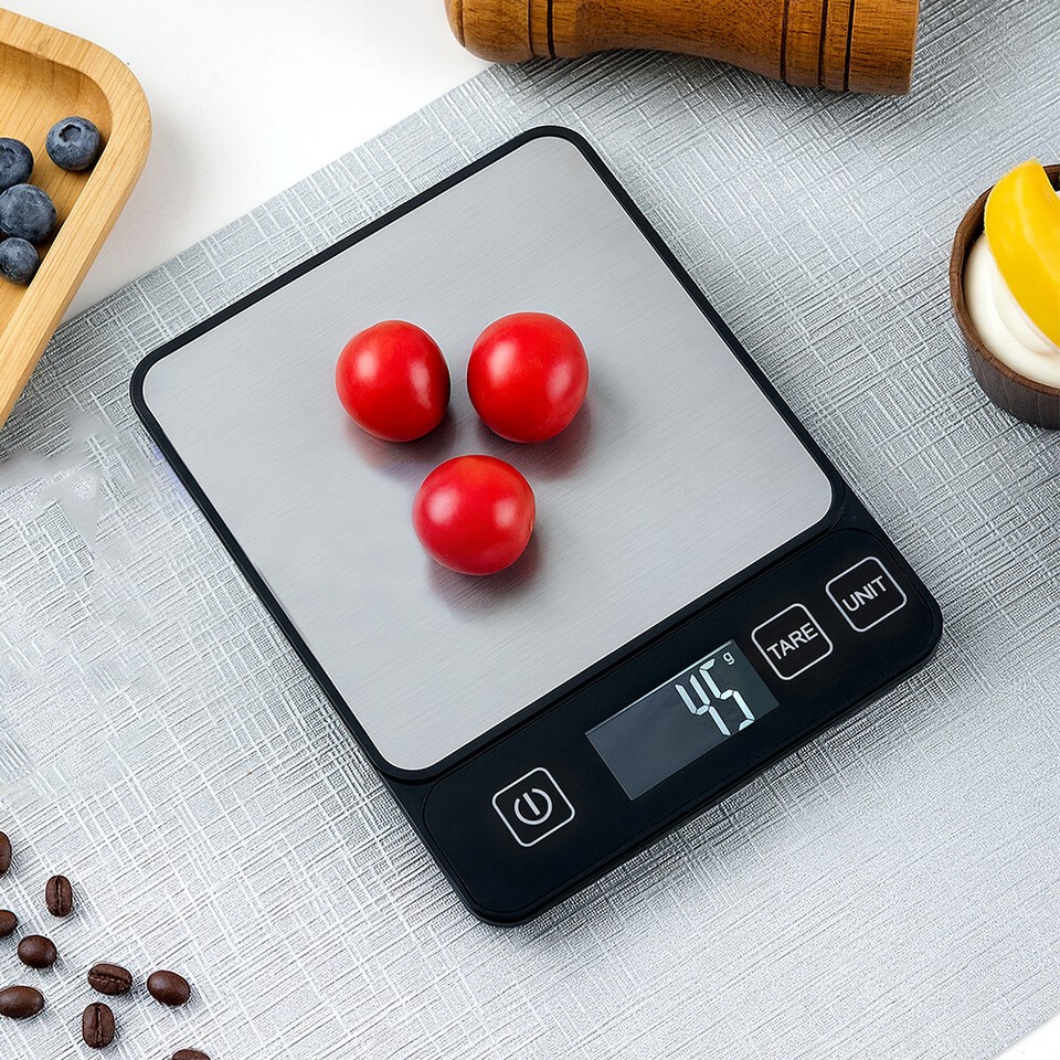 10kg/1g Digital Kitchen Scale Food Weight Scale Coffee Scale Electronic ...