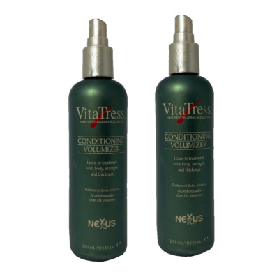 2 Nexxus VitaTress Conditioning Volumizer Leave in Treatment Spray 10 ...
