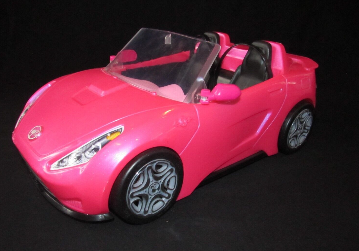 Mattel DVX59 Barbie Glam Convertible Doll Vehicle Pink 2 Seater Car ...