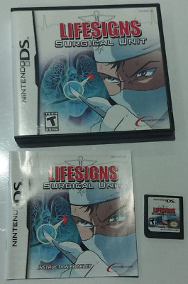 LIFESIGNS Surgical unit - Nintendo Ds | eBay Australia