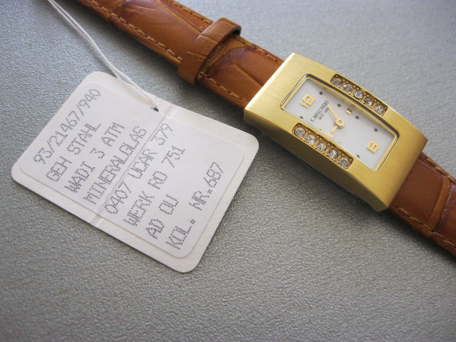 C.MELCHERS - SEIT 1806 - DAMENUHR - schweizer Uhrwerk RONDA 751 - NEU ...