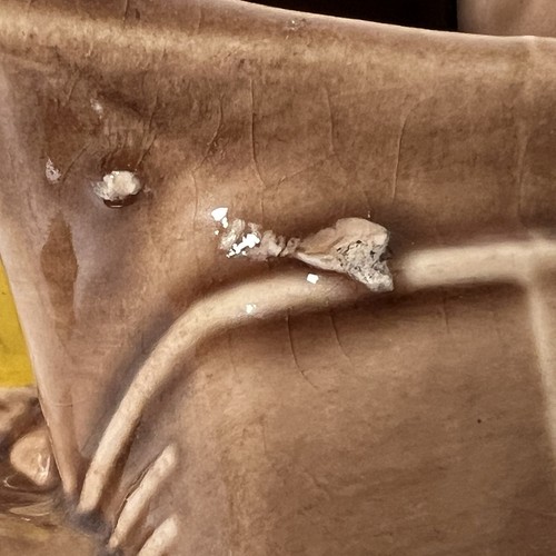 Vintage McCoy Pottery Beige Ceramic Model T Convertible Car Planter 10 ...