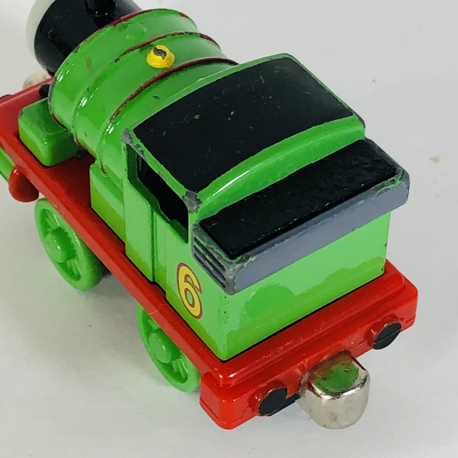 Thomas the Train Percy Tank Engine Diecast Metal Friend Take Play Green ...