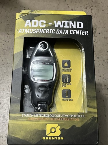 Brunton ADC Wind Handheld Portable Atmospheric Data Center Meter Weather Station | eBay