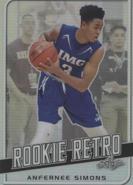 2019 Leaf Rookie Retro - Anfernee Simons #RR-01 for sale online | eBay