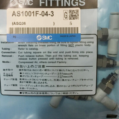 SMC AS1001F-04-3 Speed regulation valve New #YY0 | eBay