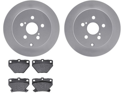 For 2003-2007 Toyota Matrix Brake Pad and Rotor Kit Dynamic Friction ...