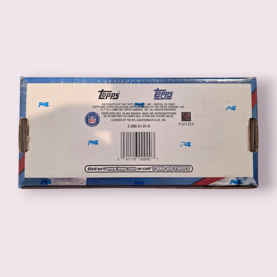 2000 TOPPS FOOTBALL FACTORY SEALED SET NFL COMPLETE ROOKIES HOF 400 ...