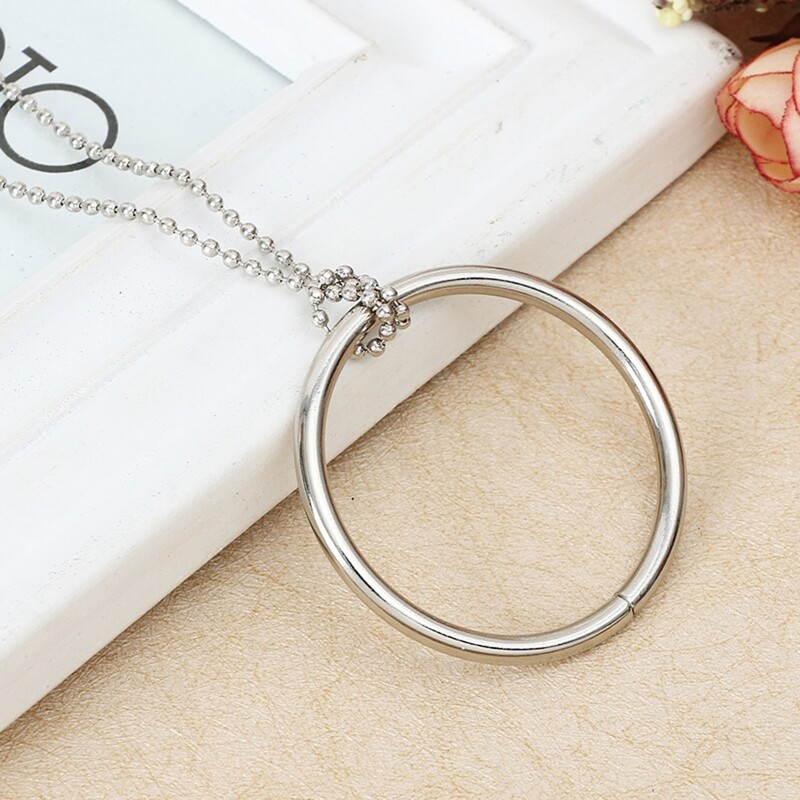 Magie and Chain Separation Illusion Gimmick Props Silver Knot | eBay