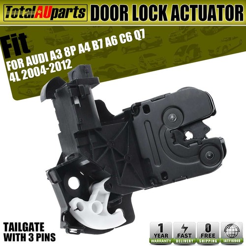 Rear Tailgate Door Lock Mechanism Actuator for Audi Q7 A3 8P A4 B7 A6 ...