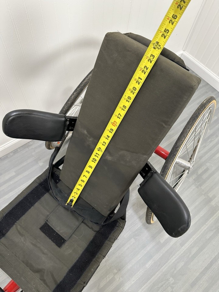 15” W Seat Invacare Top End Excelerator Handcycle XLT 12 speeds Hand ...