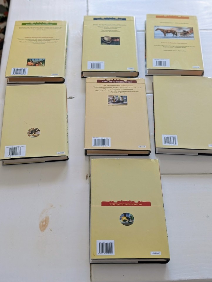 New Lot of 7 Kate Kingsbury Pennyfoot Hotel Mystery HB DJ 1st Editions ...