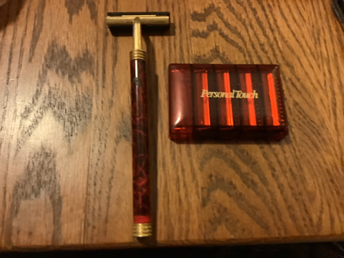 Vintage 1981 Schick Razor Personal Touch (4) and Shaving Razor | eBay