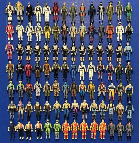 1980s G.I. Joe Lot 98 Figures Mickey Mouse BATS Gi Joe ARAH | eBay