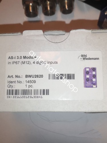 BWU2620 Bihl+Wiedemann AS-i 3.0 module brand new Shipping DHL or FedEX ...