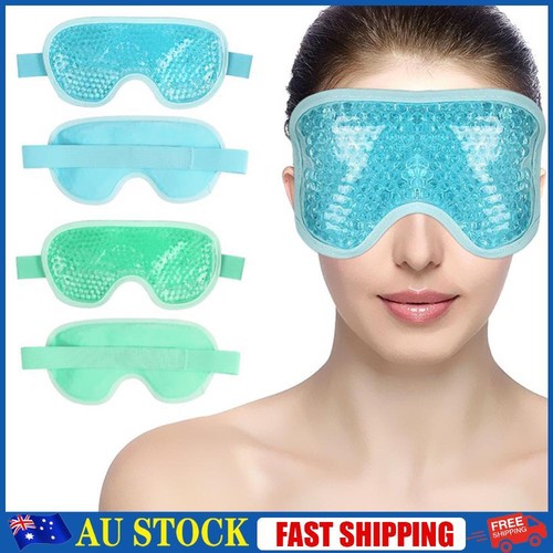 PVC Gel Eye Mask Elastic Gel Sleep Mask Soft Adjustable for Sleeping ...