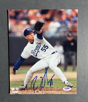 Kevin Appier Signed.KC Royals Auto.BAS Authenticated Autograph. '02 WSC ...