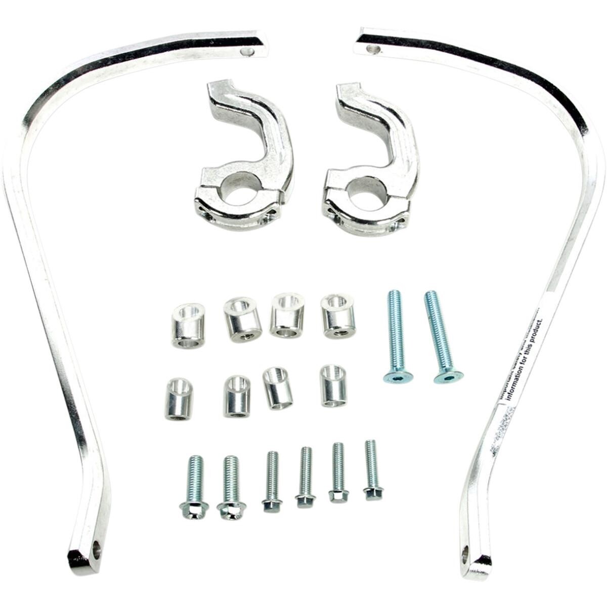 Moose Racing - 50-5214S - Pro-Taper 1-1/8in. Contour Handguards, Silver ...