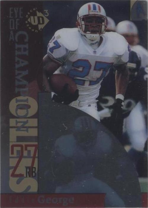 1997 Upper Deck UD3 - Eye of a Champion Eddie George #38 for sale ...