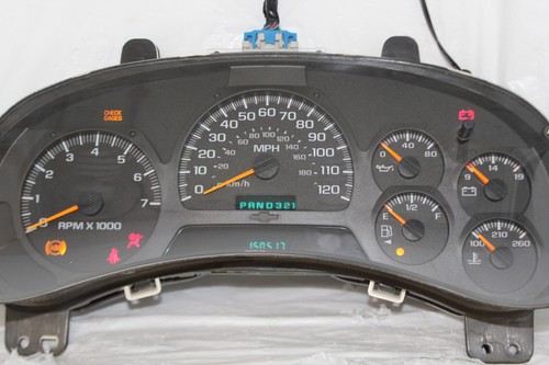 Speedometer Instrument Cluster 2002 Chevy Trailblazer/EXT 150,517 Miles ...