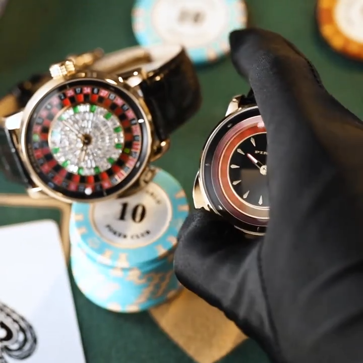 New PINDU Luxury Men's Automatic Watch 5ATM Casino Tourbillon Rotating ...