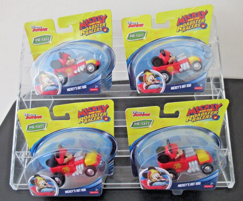 (4) Disney Junior Mickey & Roadster Racers Mickey's Hot Rod Die-Cast ...