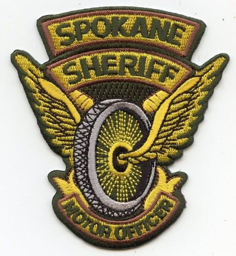 SPOKANE COUNTY WASHINGTON MOTORCYCLE Traffic Enforcement SHERIFF POLICE ...