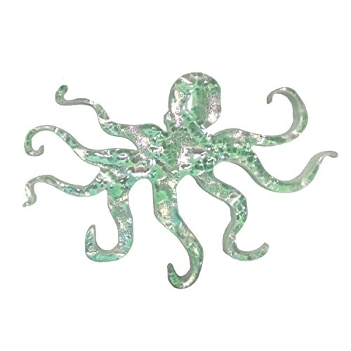Octopus Glass Swimming Pool Step Marker Mosaic (6"x4", Aquamarine) | eBay