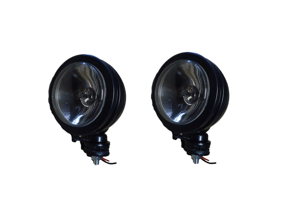 2X 5" Off Road Smoke Lens Truck Driving/Fog Light Black Housing Five ...
