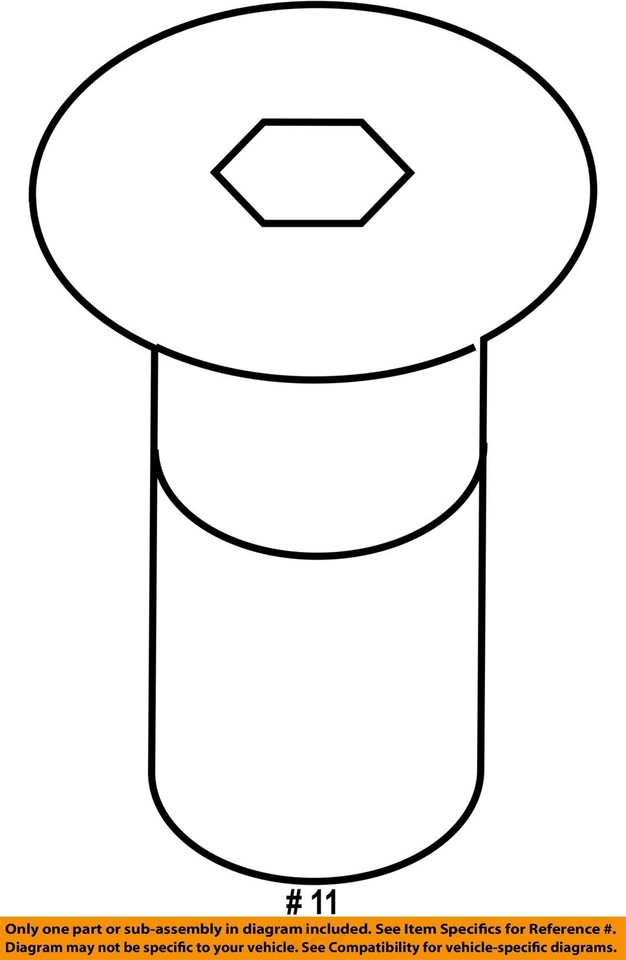 BMW OEM 12-25 228i Gran Coupe-Ft Fender Liner Retainer 07147306224 | eBay