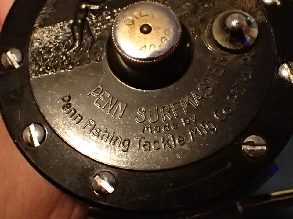 Vintage PENN REEL Surfmaster Made In USA As Is Parts or Repair +NR ...