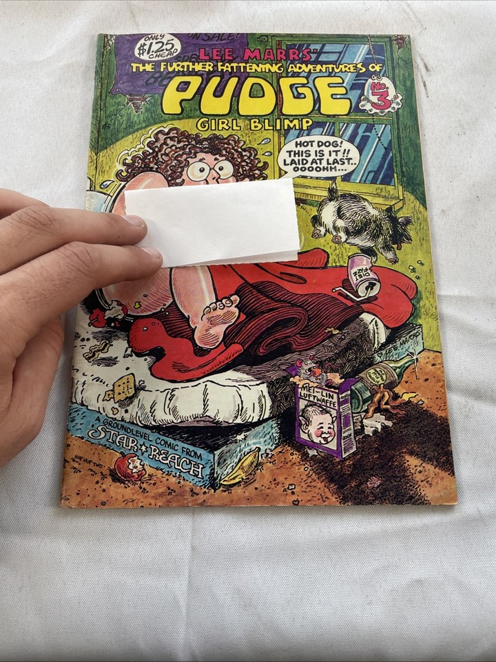 PUDGE GIRL BLIMP #s 1 2 3 Lee Marrs 70’s Star Reach 1st Underground ...