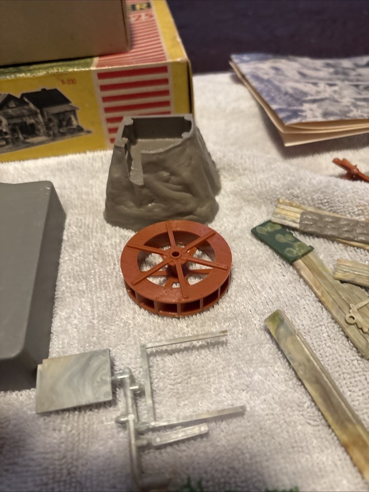 HO SCALE FALLER B-225 WATERMILL BUILDING KIT In Original Box | eBay