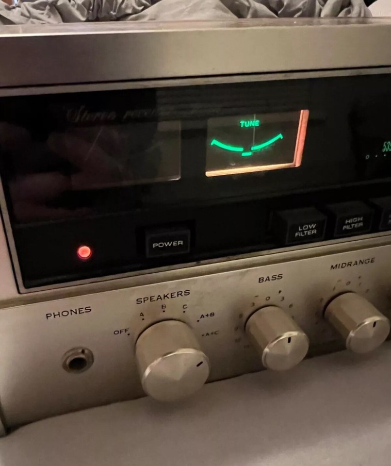 SANSUI Model Seven Stereo Receiver w/ Phono & Original Manuals. Fully ...