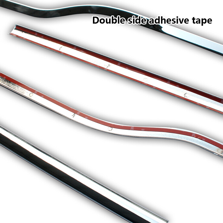 For 2009-2014 Ford F150 4Dr Super Cab Chrome Window Sill Trims Covers ...