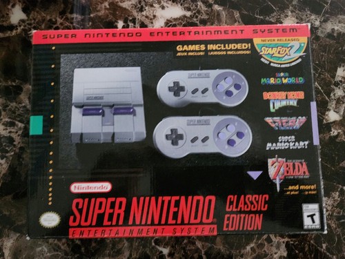 Nintendo Super NES Console - Classic Edition 412345565432 | eBay
