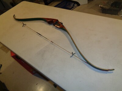 Vintage Saxon CUTLAS Glasspowered Recurve Bow 03677, 52", 45 Lbs. @ 28 ...