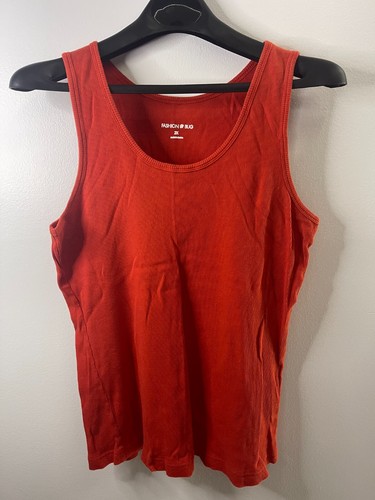 Fashion Bug Womens Tank Top Orange Size 2XL | eBay