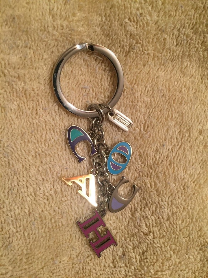 Coach New Key Chain Ring Fob Keychain Keyring Many Rare and Hard-to ...