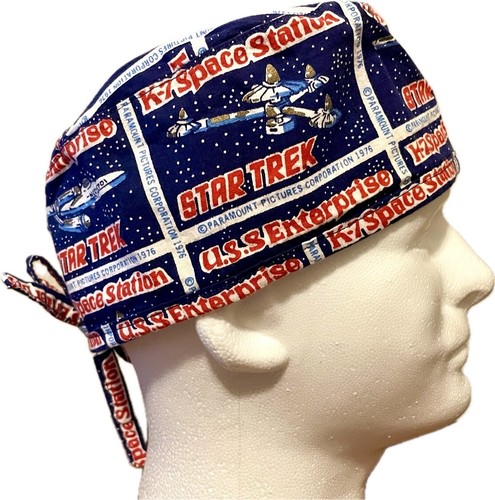 Star Trek Enterprise RARE Scrub Hat Chemo Cap | eBay