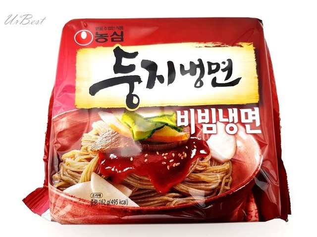 Nongshim Doongji Bibim Naengmyeon Korean Cold Noodles Spicy 10ea ...