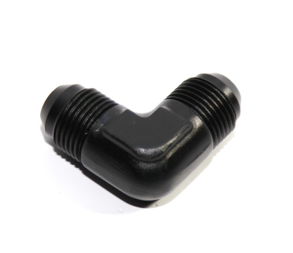 AN8 8AN Male to AN-8 Male 90° Deg Swivel Fuel Oil Gas Line Fitting ...