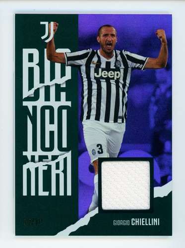 2024 Giorgio Chiellini Topps Juventus Team Set Purple Match-Worn Jersey ...
